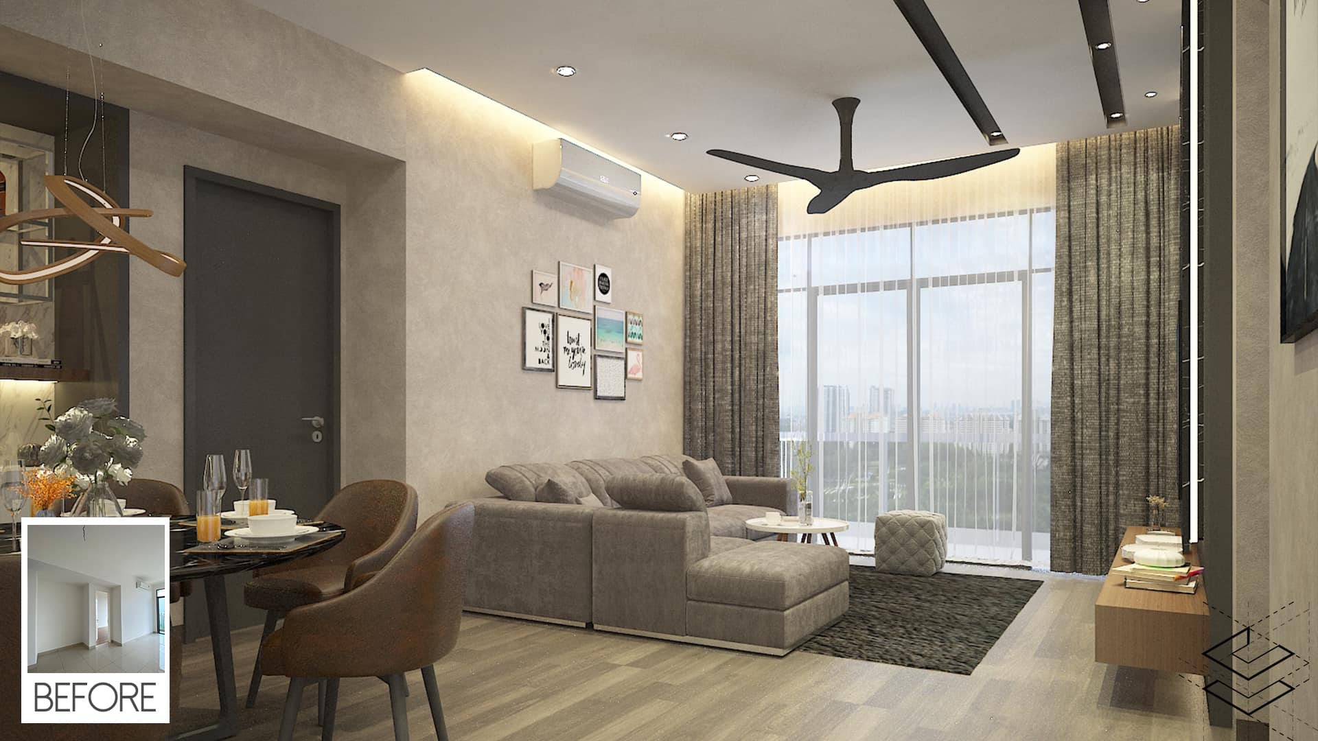 Condo | The Park condo 改造2 - living cube studio